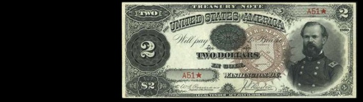 Treasury Notes | 1890 & 1891 Treasury Notes | Old Money | Antique Money