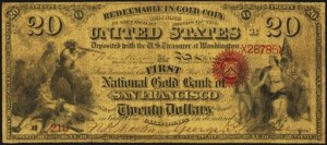 Antique Money – Twenty Dollar Bills from The 1870s