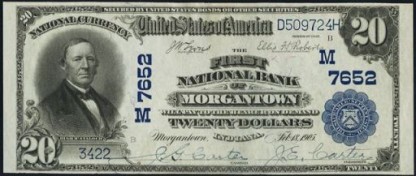 Rare Twenty Dollar Bills from the 1900s | Price Guide | Antique Money